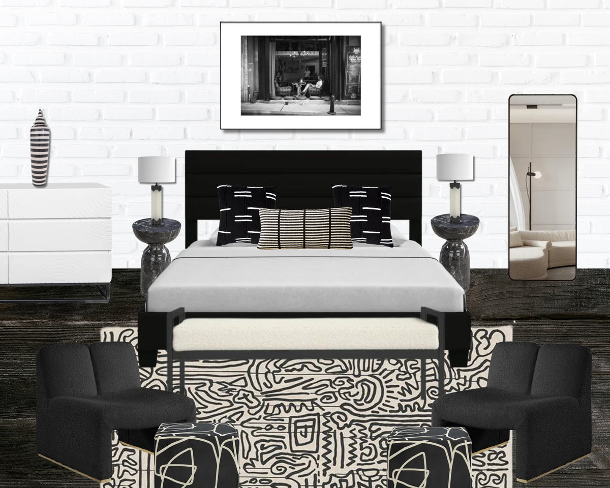 Modern Monochrome - Bedroom – Zoho Designs